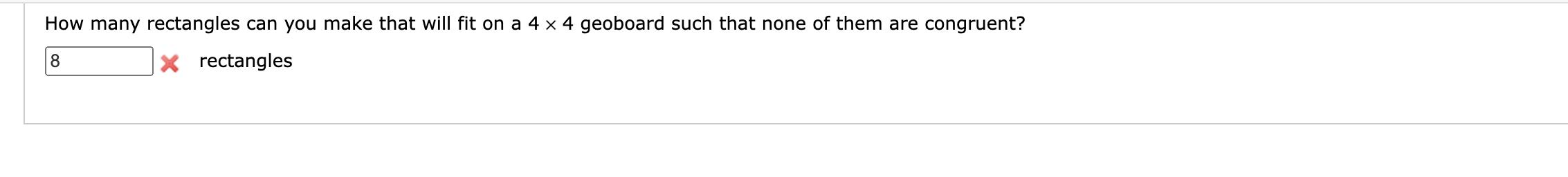 Solved How many rectangles can you make that will fit on a | Chegg.com