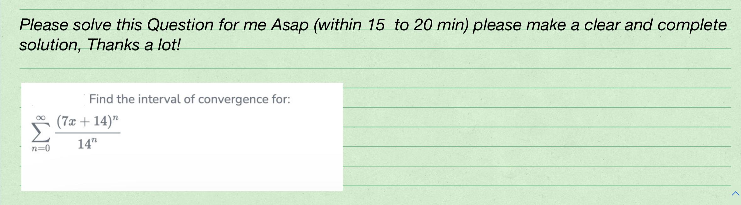 Solved Please solve this Question for me Asap (within 15 to | Chegg.com