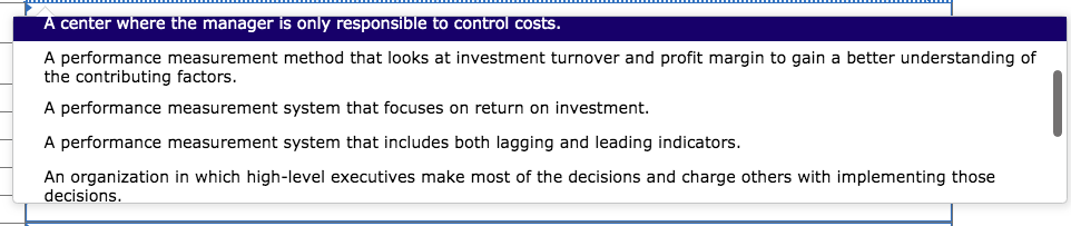 Solved Match each term with its related definition by | Chegg.com