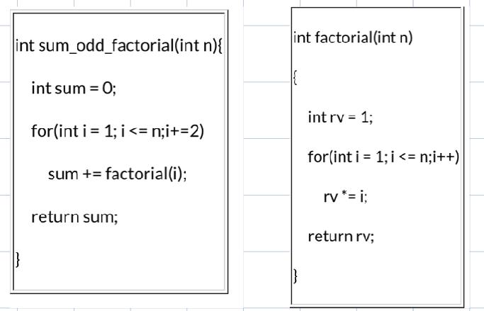 Solved Int Factorialint N Int Rv1 For Int 4735