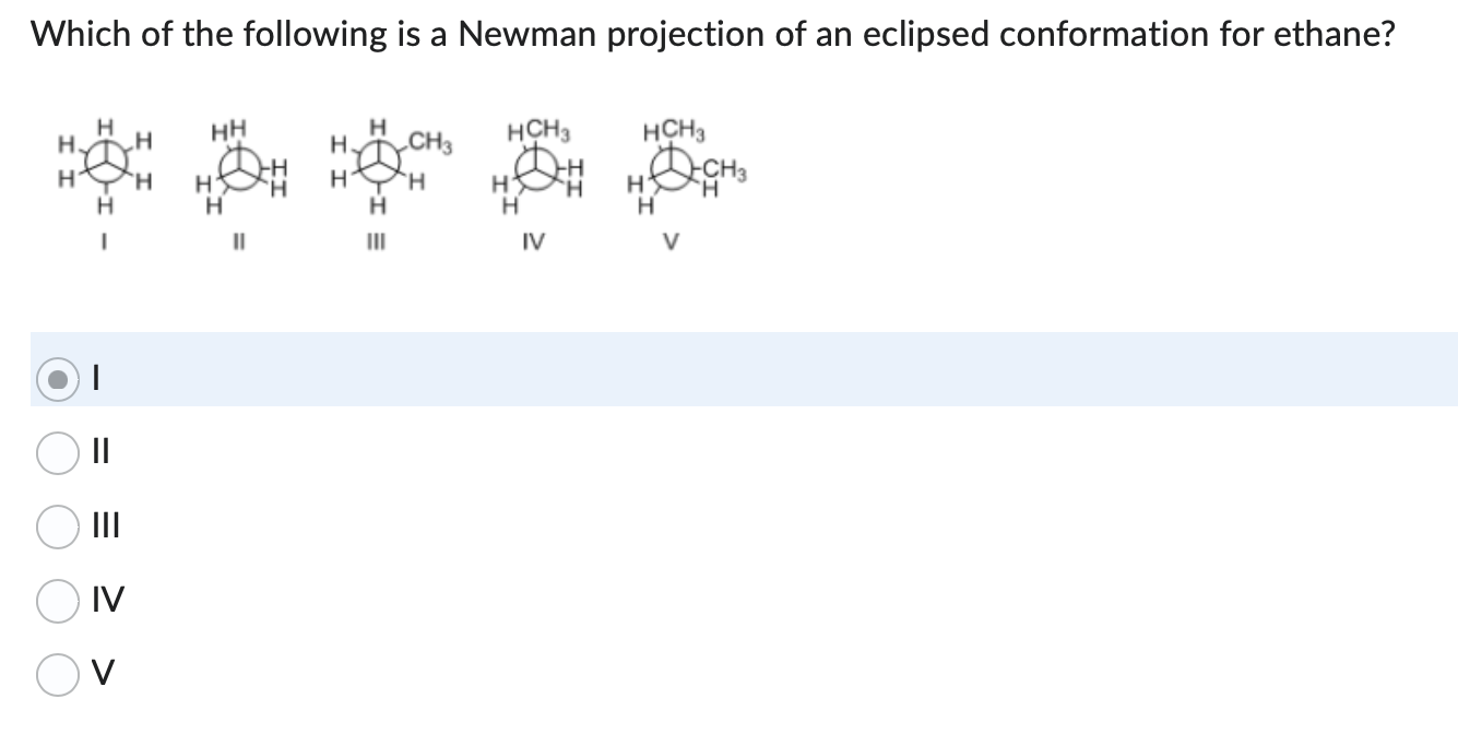 Solved Which of the following is a Newman projection of an | Chegg.com