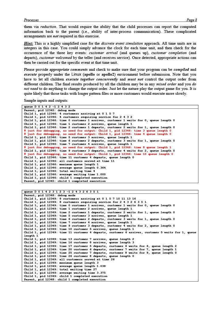 Solved Laboratory Exercise Making use of lab4C.c for child | Chegg.com