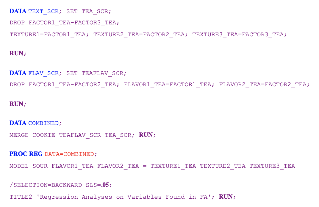 I want to know what the following SAS code would look | Chegg.com