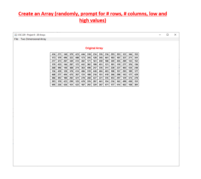 Develop a GUI menu-based program to support | Chegg.com