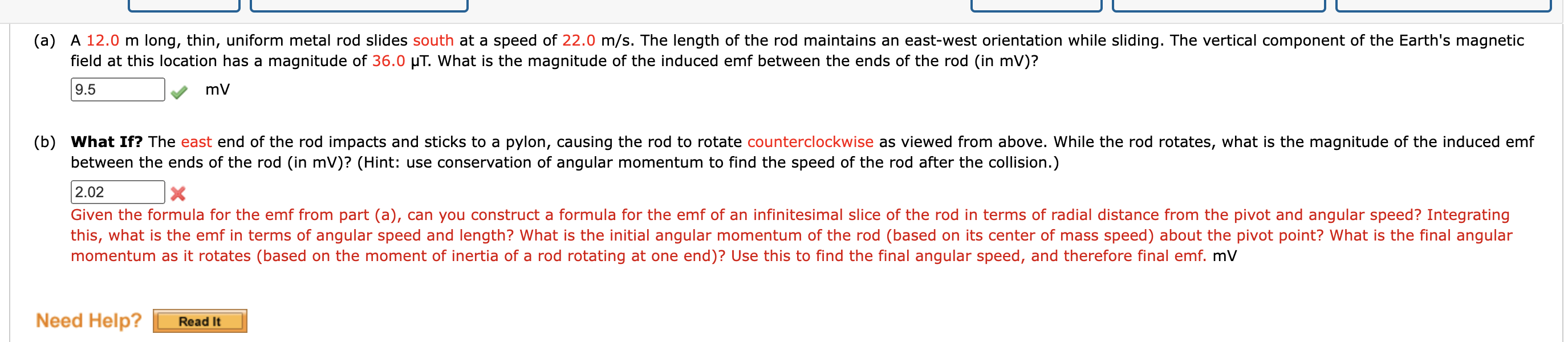 Solved (a) A 12.0 m long, thin, uniform metal rod slides | Chegg.com