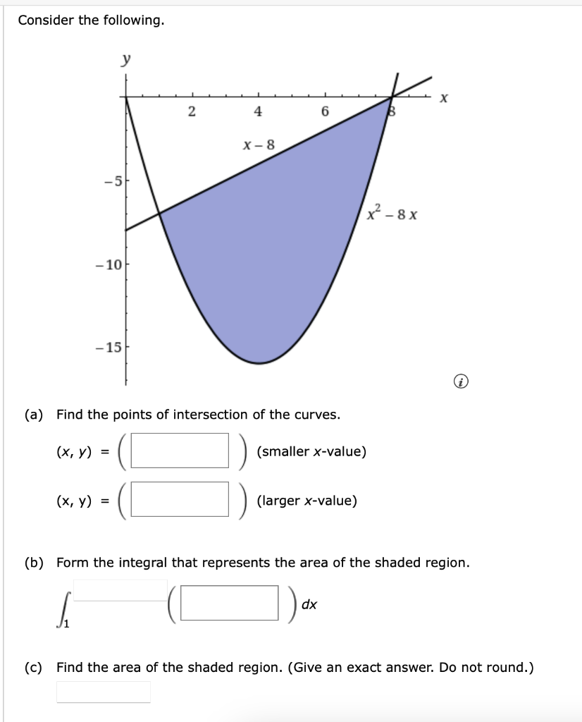 Solved Consider the following. ) (a) Find the points of | Chegg.com