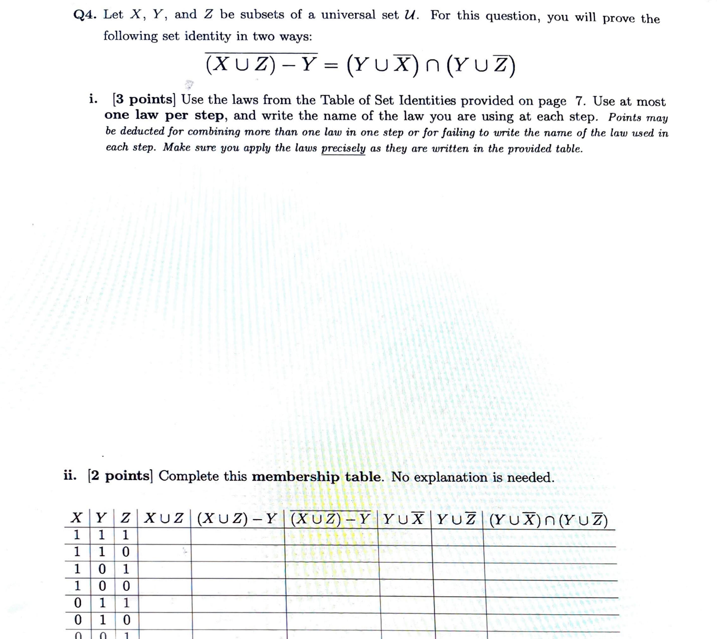 Solved Q6. Let R be a relation on the set R defined by the | Chegg.com