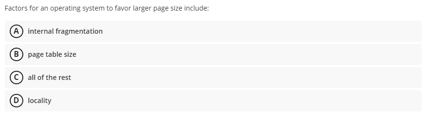 Solved Optimal page replacement algorithm None of the rest. | Chegg.com