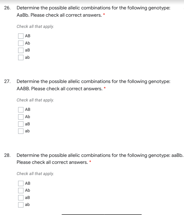Solved Mark only one oval per row. Incomplete dominance | Chegg.com