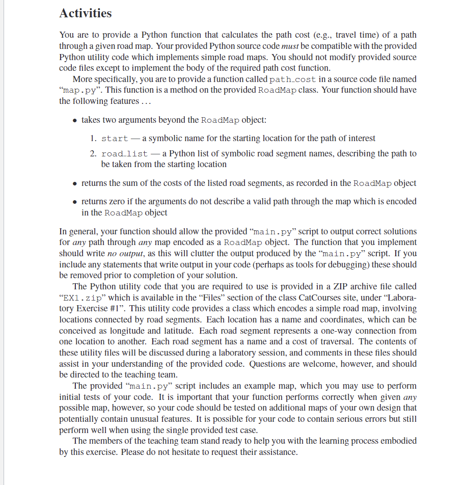 ---READ REQUIREMENTS AND MAKE CODE, ALL FILES | Chegg.com