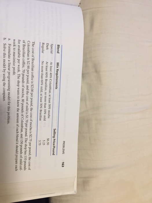 Solved Question #30; Submit a model formulation along with | Chegg.com