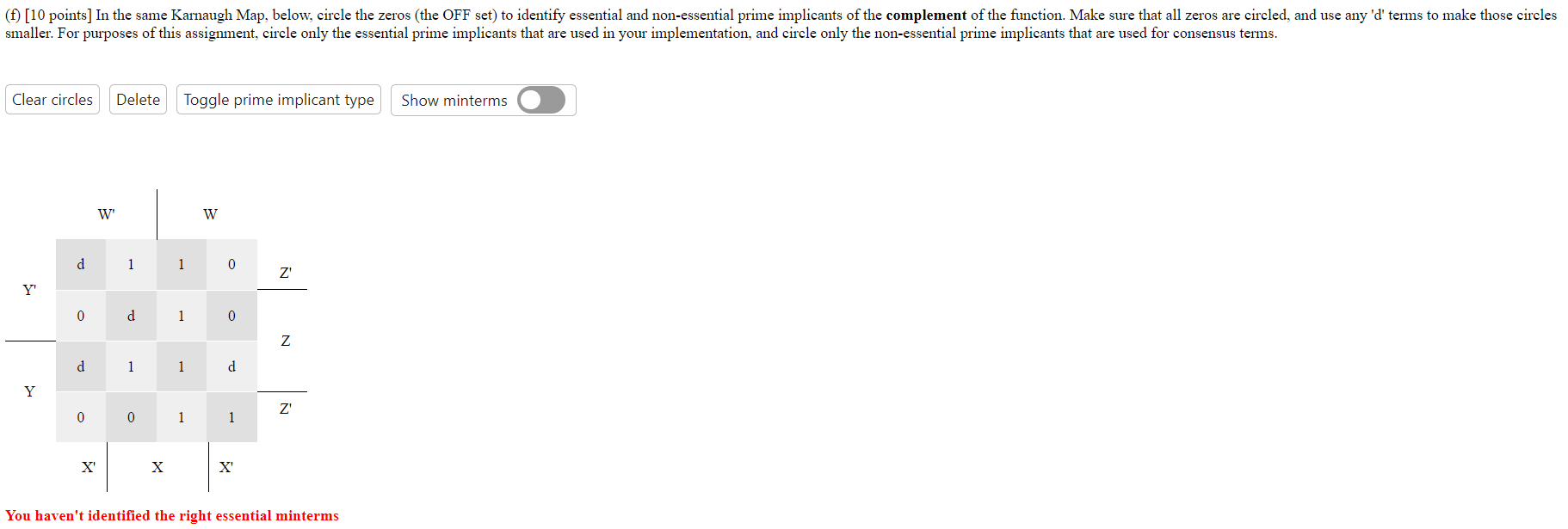 3. Karnaugh map minimization (90 points] For a | Chegg.com