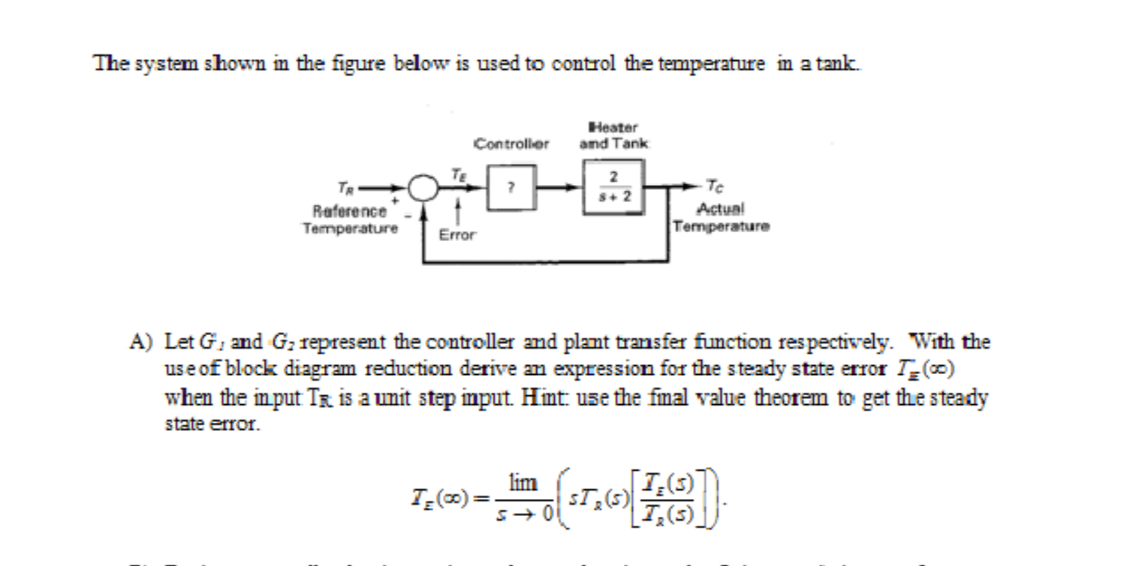 Solved The system shown in the figure below is used to | Chegg.com