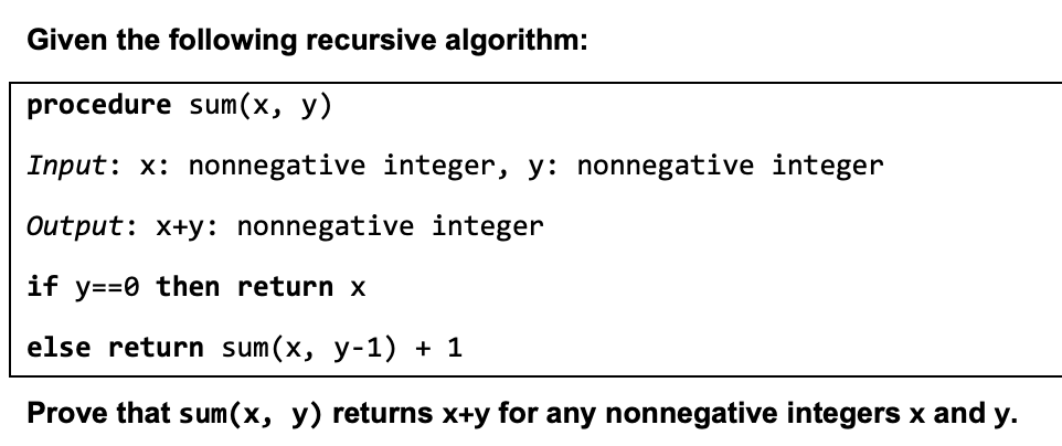 Solved (30 pt., 15 pt. each) Prove each of the following | Chegg.com