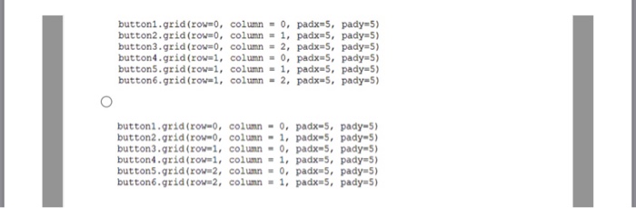Solved Consider a Python GUI program that produces a window | Chegg.com