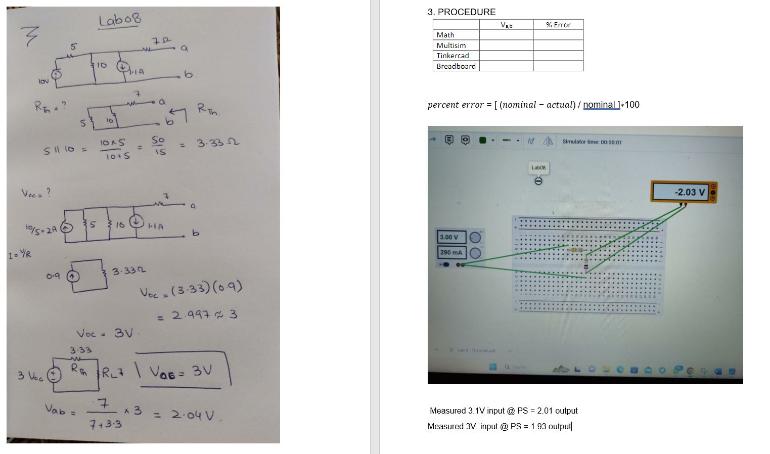 Circuit help... I was told this is wrong... I was | Chegg.com