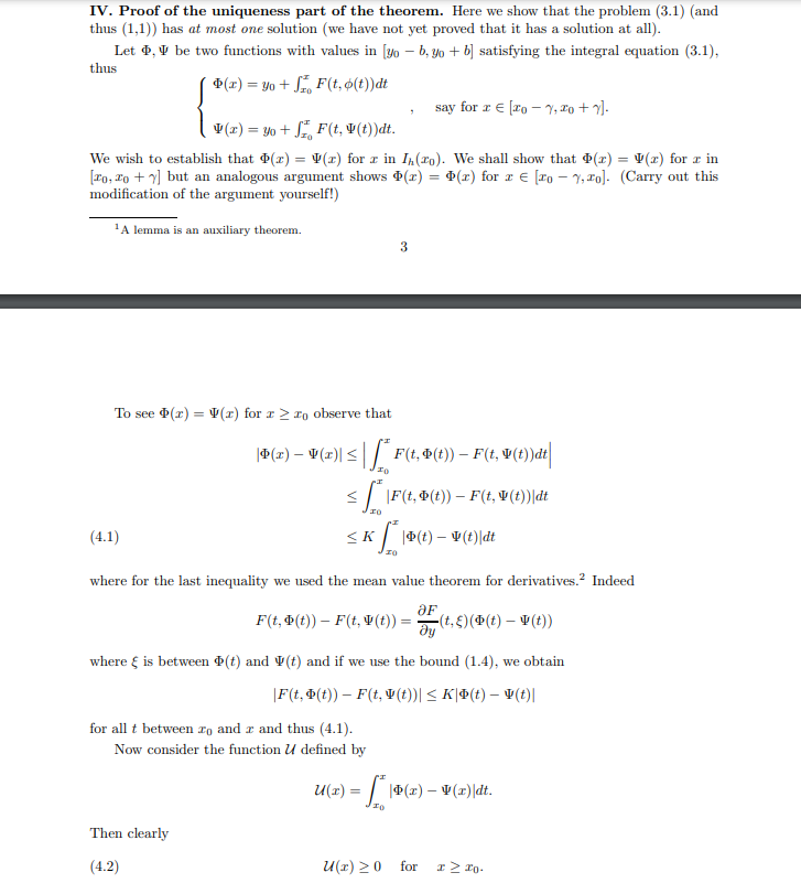 Solved Show that Φ(x) = Ψ(x) for x ≤ x0 using a similar | Chegg.com