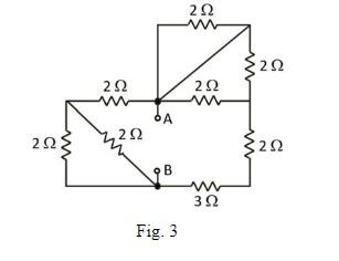 Solved Find the resistance RAB between node A and node B in | Chegg.com