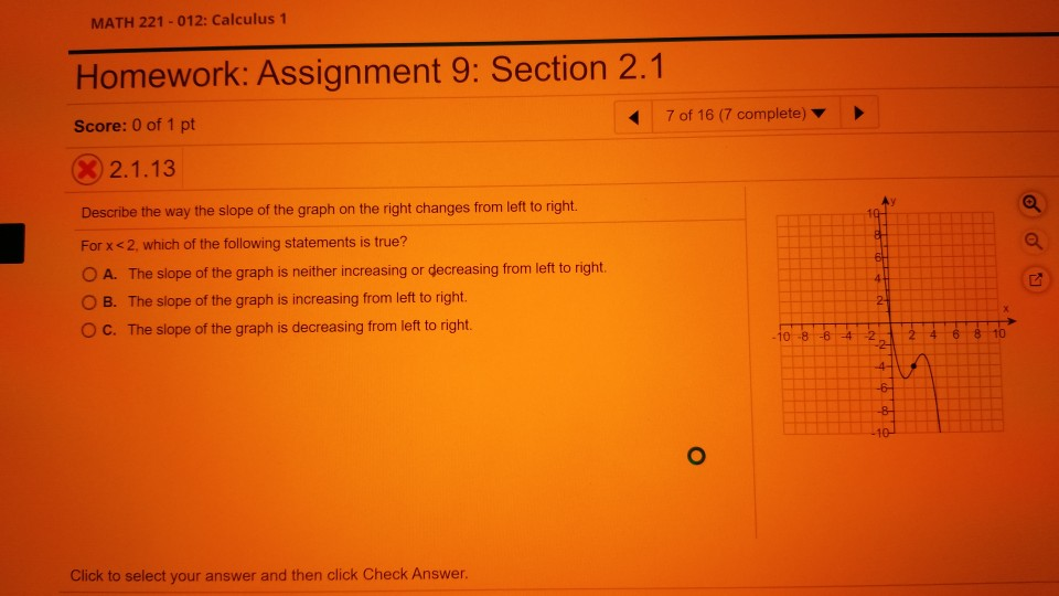 Solved Math 221 012 Calculus 1 Homework Assignment 9