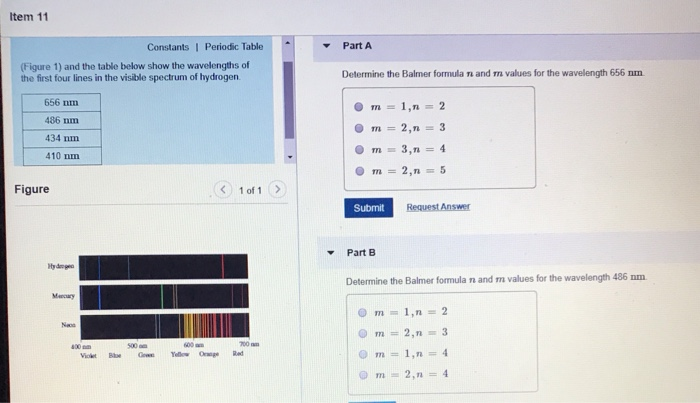 Solved Item 11 Constants 1 Periodic Table PartA (Figure 1) | Chegg.com