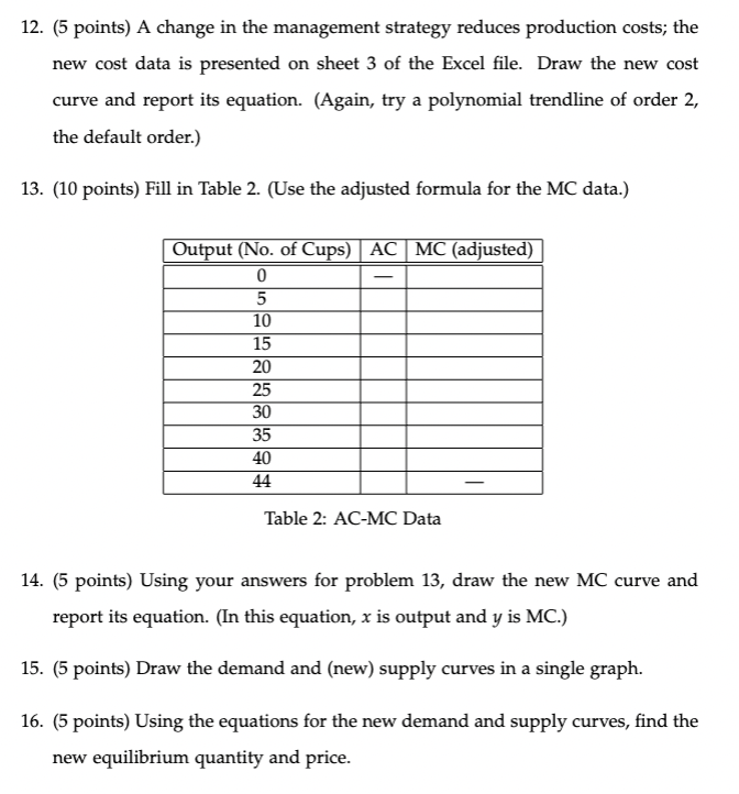 Solved \begin{tabular}{|c|c|} \hline Price & Quantity | Chegg.com