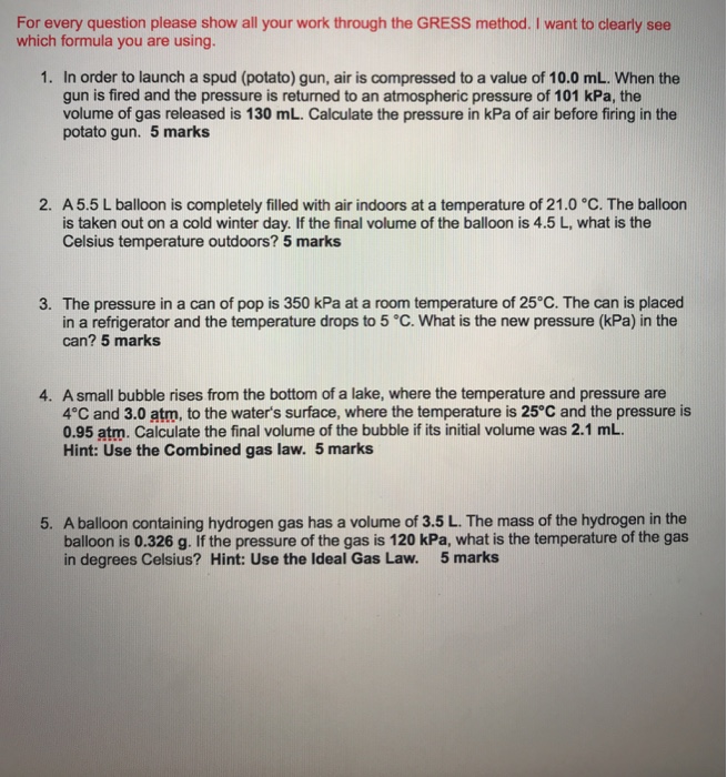 Solved For every question please show all your work through | Chegg.com