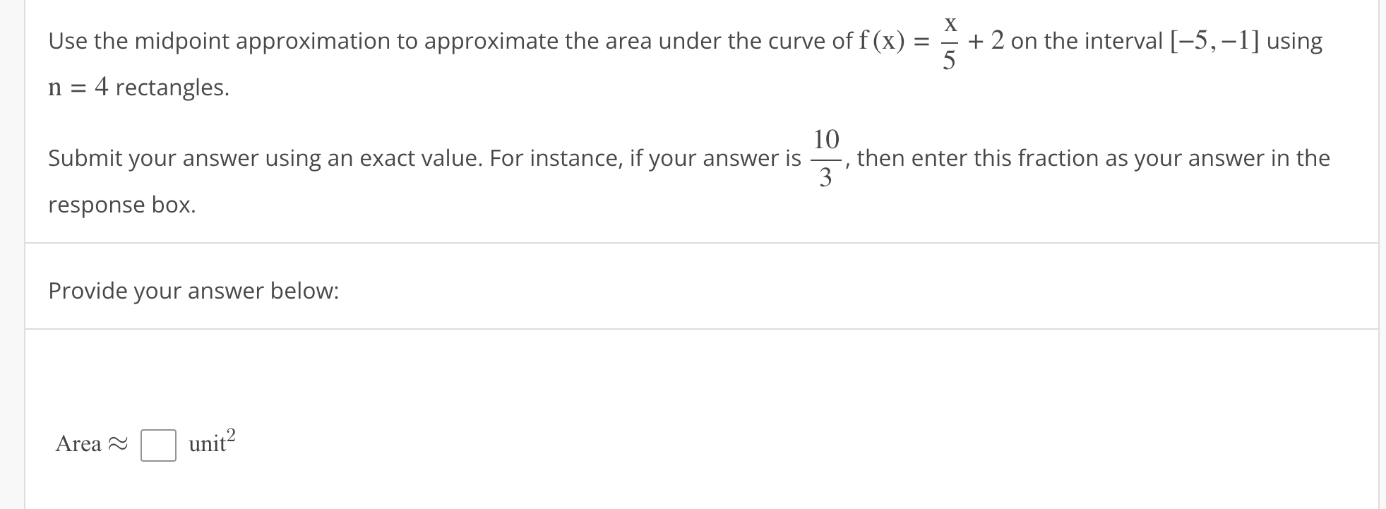 Solved Use the midpoint approximation to approximate the | Chegg.com