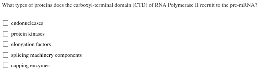 Solved What Types Of Proteins Does The Carboxyl Terminal