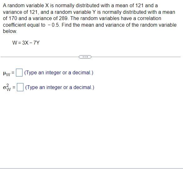 Solved A random variable X is normally distributed with a | Chegg.com