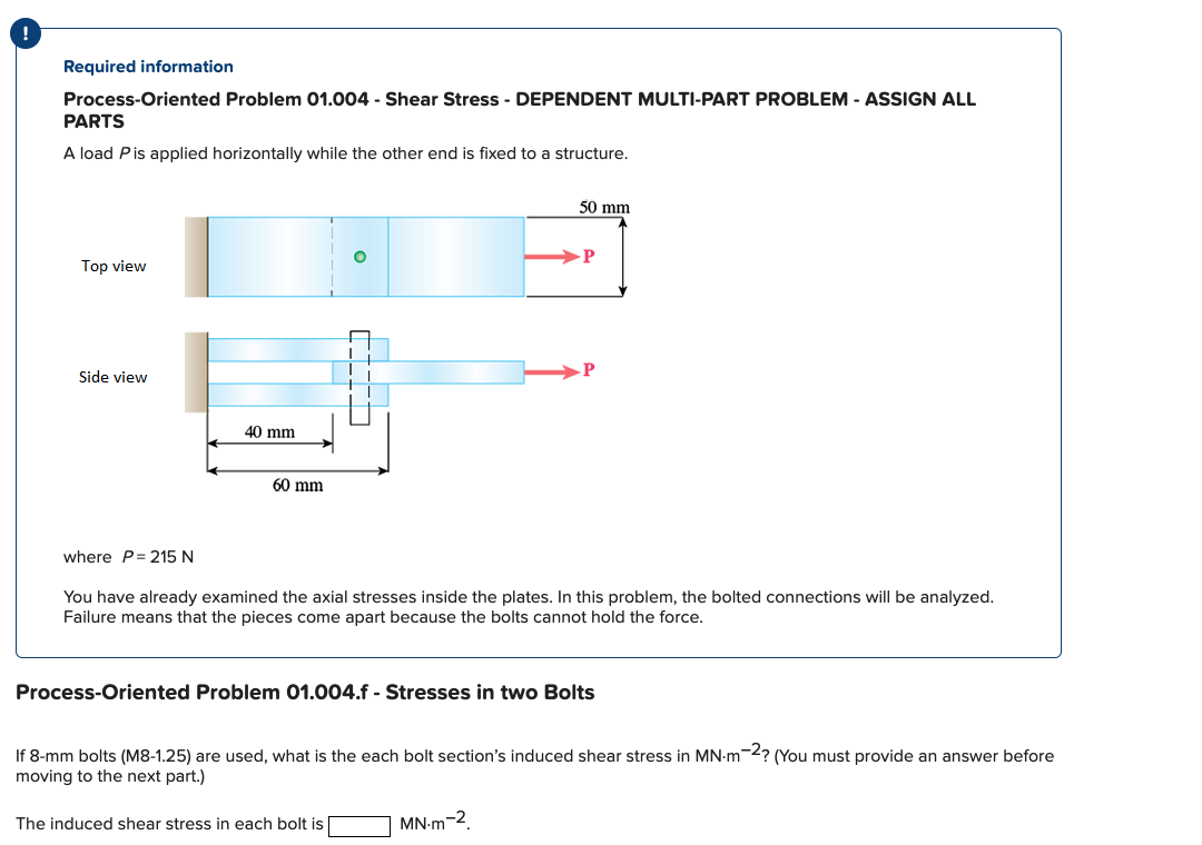 Solved Required information Process-Oriented Problem 01.004 | Chegg.com