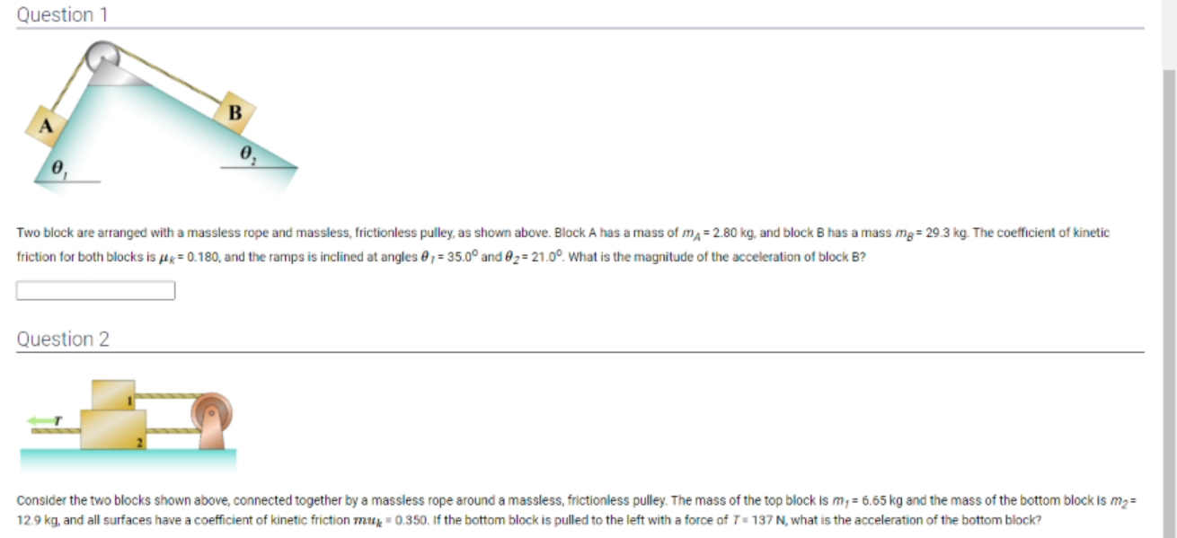 Solved answer question 1 and 2 with right answer. show all | Chegg.com