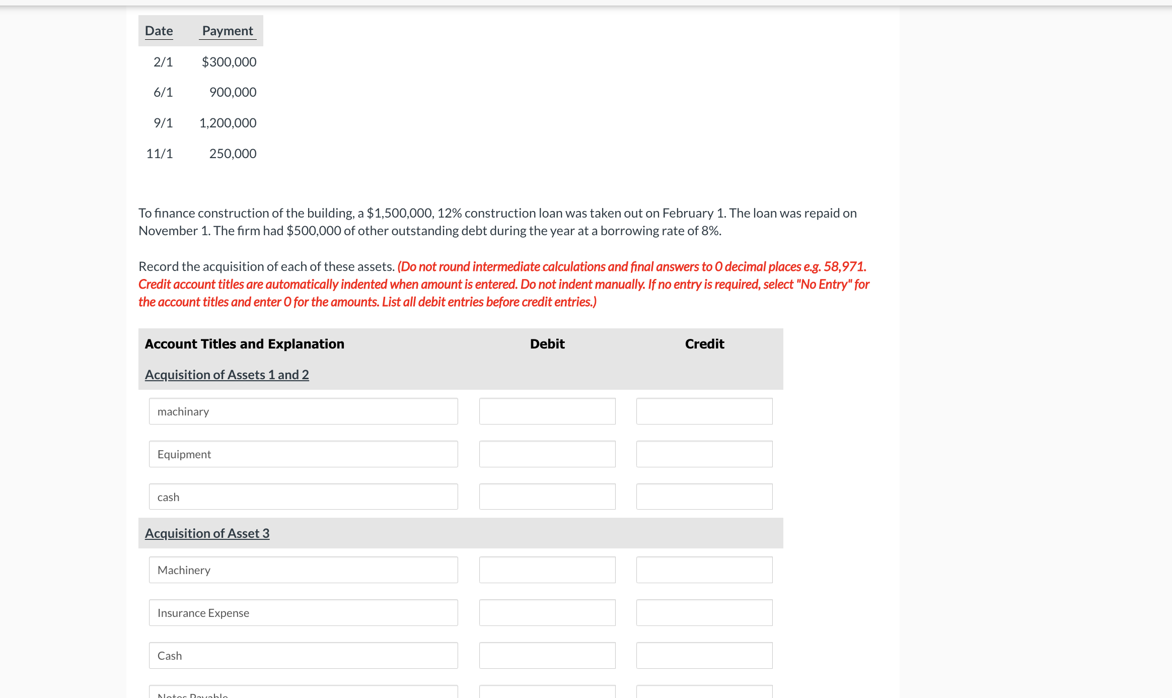 Solved Vaughn Industries purchased the following assets and | Chegg.com