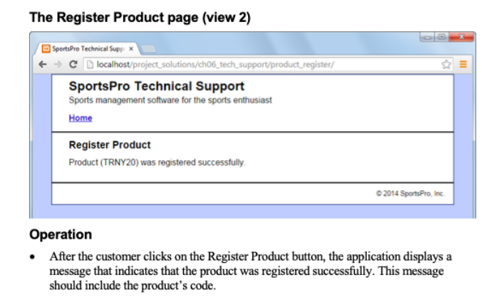 Project 6 4 Register Product For This Project Chegg