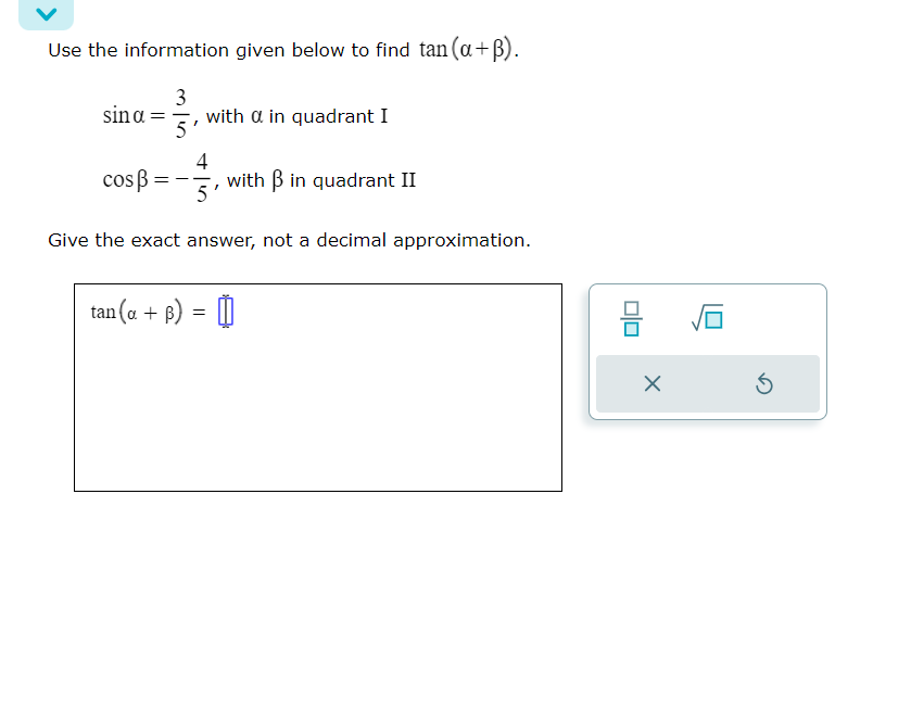 Solved Use the information given below to find | Chegg.com