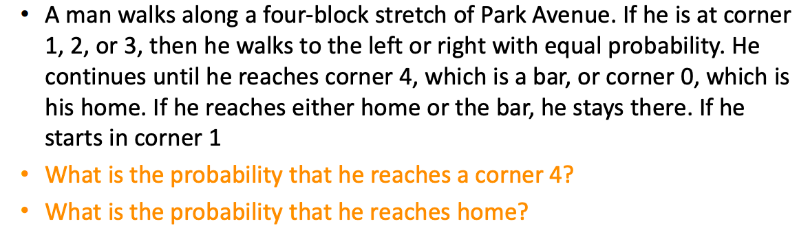 Solved • A man walks along a four-block stretch of Park | Chegg.com