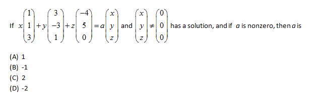 Solved If A and B are nxn matrices, which of the following | Chegg.com