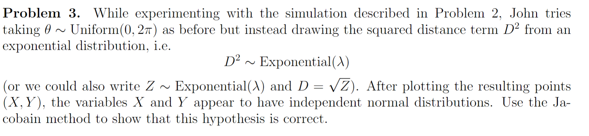 Solved Problem 3. ﻿While experimenting with the simulation | Chegg.com