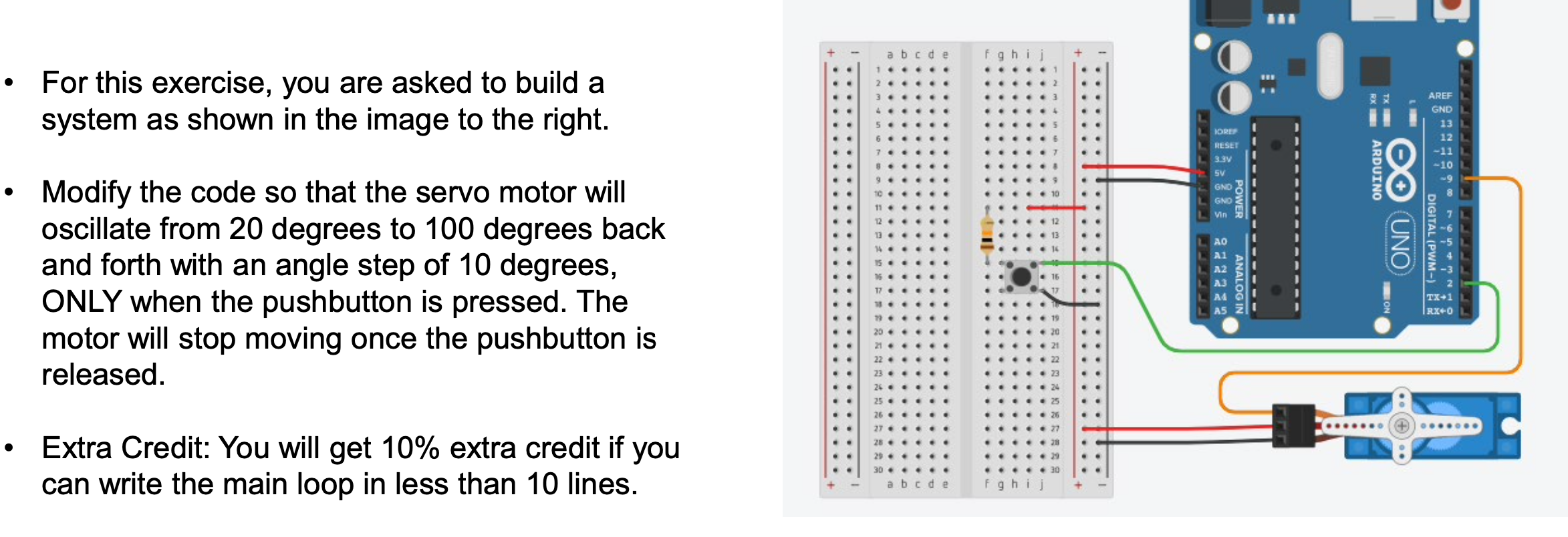 Solved For this exercise, you are asked to build a system | Chegg.com