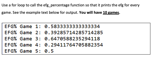 Solved Write Python code for a sports analytics application. | Chegg.com