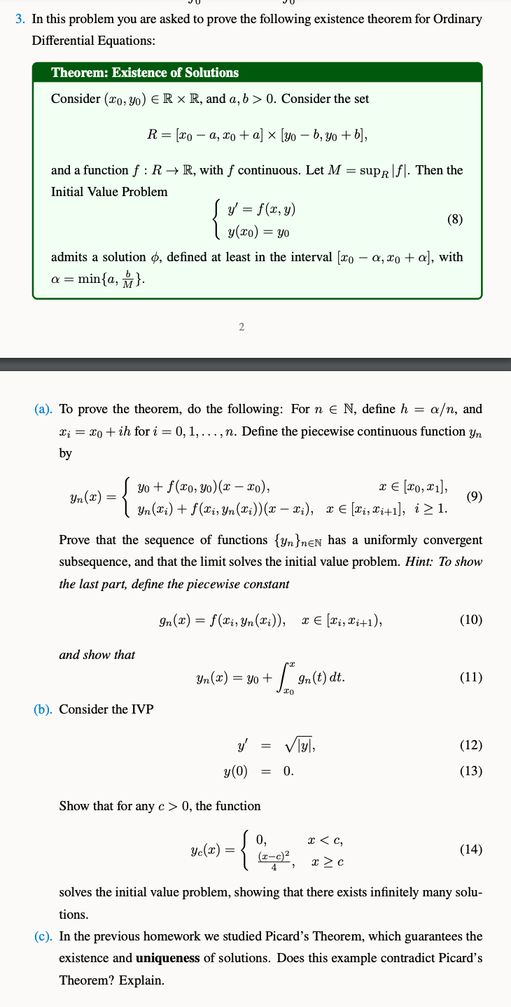 Solved 3. In this problem you are asked to prove the | Chegg.com
