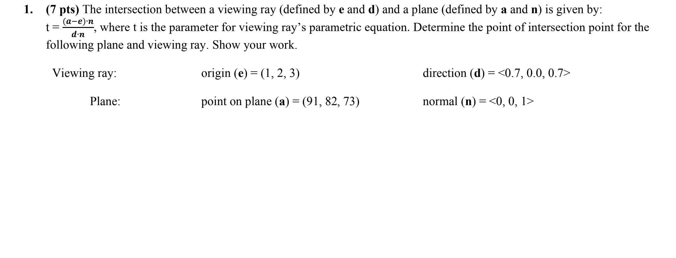 Solved More worried about a good explanation than the | Chegg.com