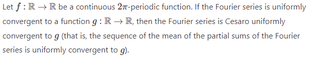 Solved Let f:R→R be a continuous 2π-periodic function. If | Chegg.com