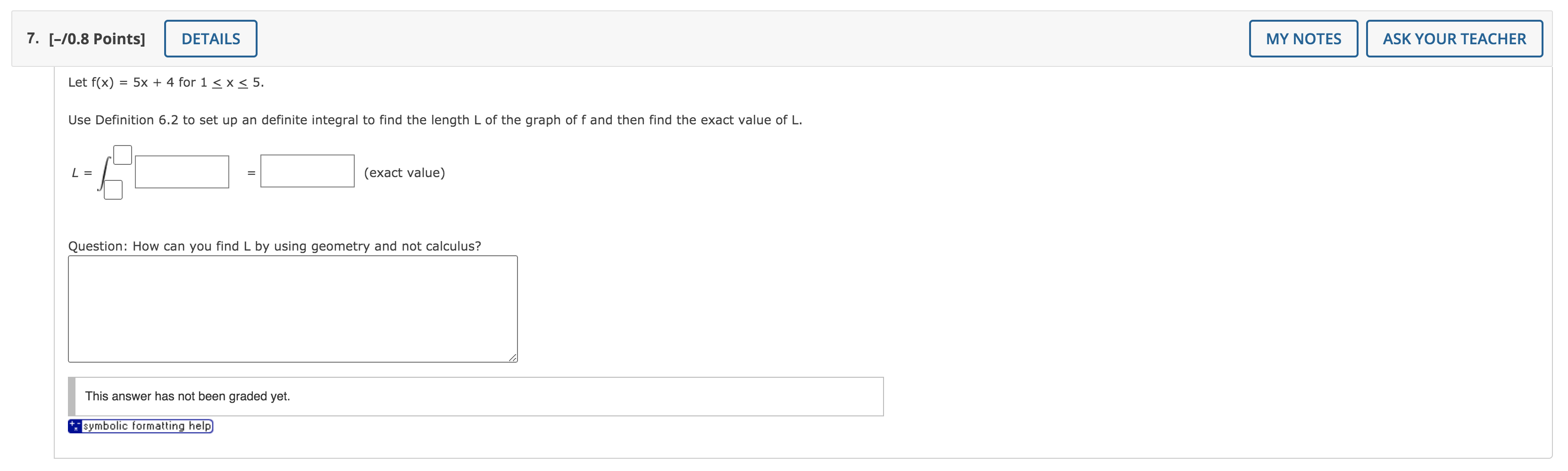 Solved 7. [-70.8 Points] DETAILS MY NOTES ASK YOUR TEACHER | Chegg.com