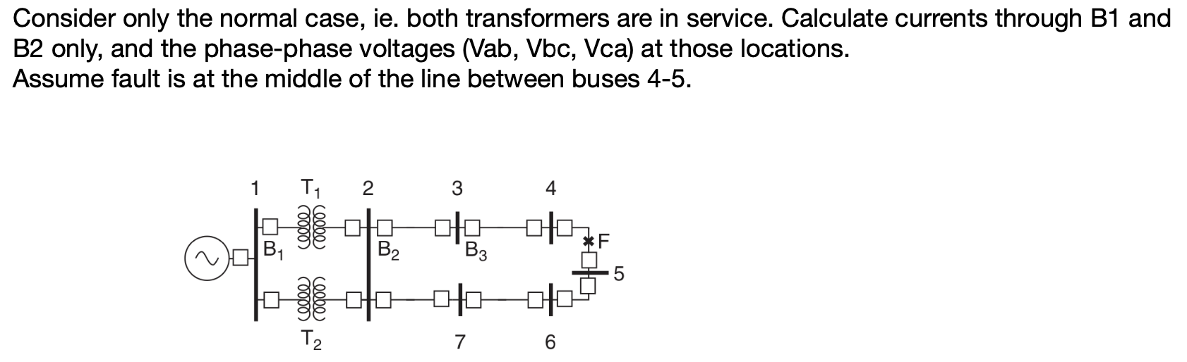 Solved In a single-loop distribution system shown in Figure | Chegg.com