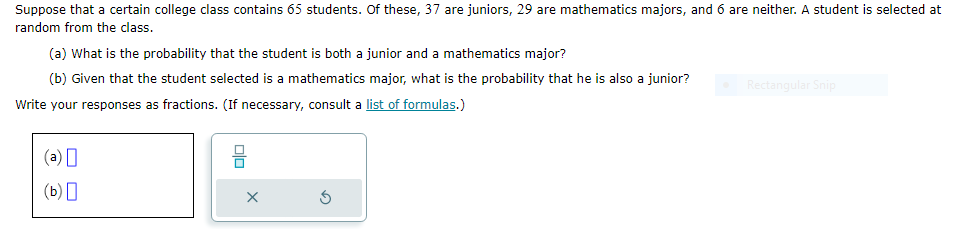 Solved Suppose that a certain college class contains 65 | Chegg.com