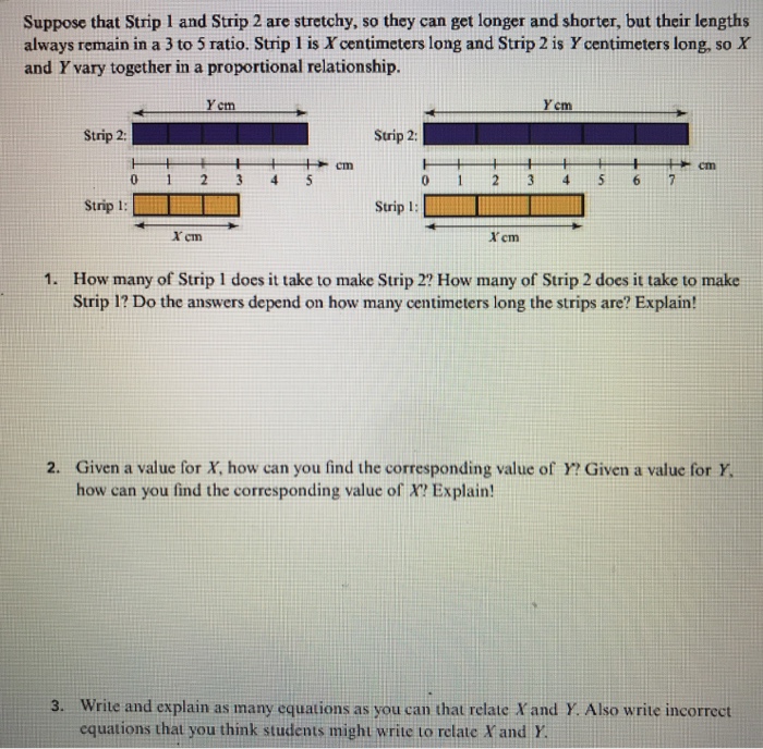 Solved Suppose that Strip 1 and Strip 2 are stretchy, so | Chegg.com