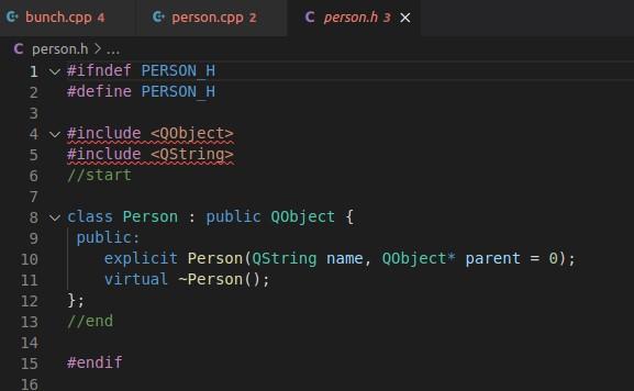 Solved 3. Write your own function, void showTree (Qobject* | Chegg.com