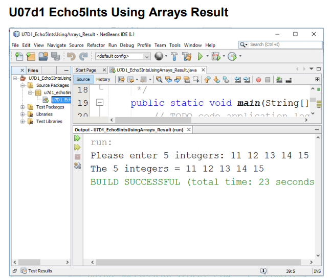 Solved I need a program code in Java made from this, Echo | Chegg.com