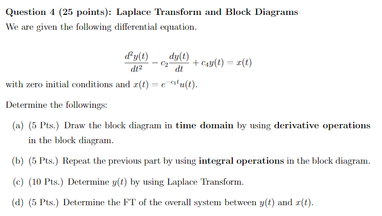 Solved c1 = 4, c2 = 7, c3 = -1, c4 = 11 | Chegg.com