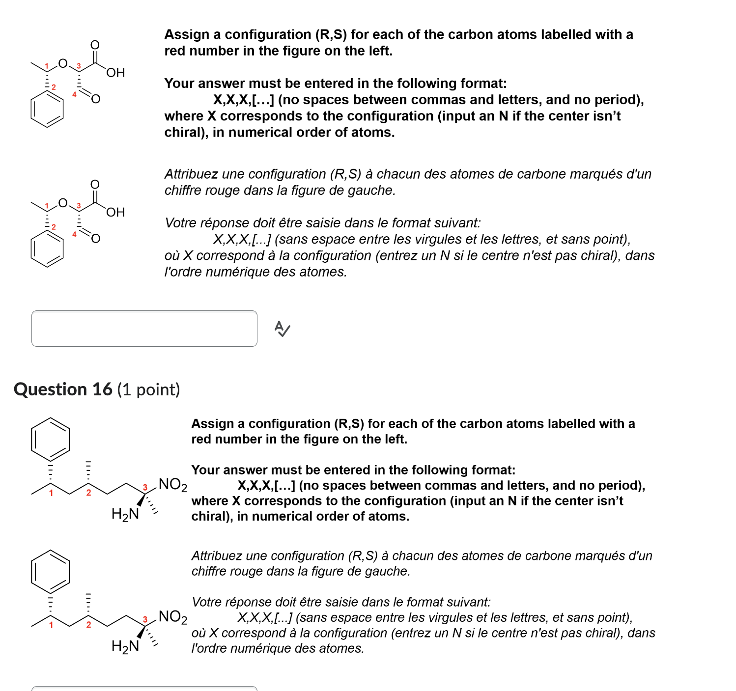 Solved assign a configuration (R,S) for each of the carbon | Chegg.com